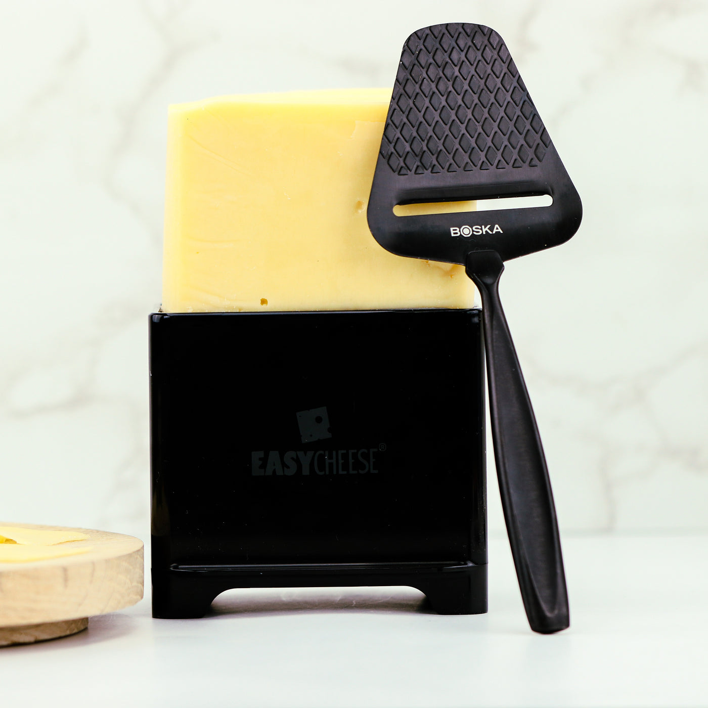 EasyCheese® Osteklokke Original - Svart - Genial oppbevaring til ost